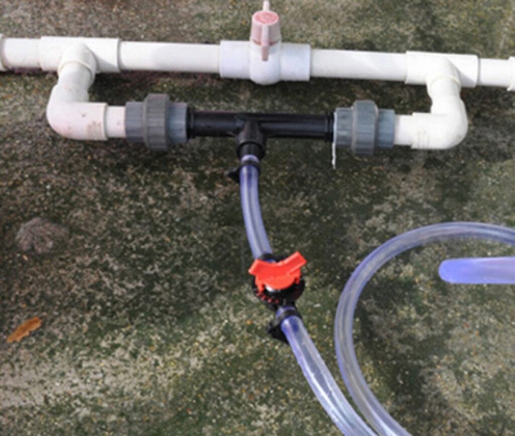 Inyector Venturi 2 PLG Con Succión De 3 Mts Y Rotámetro